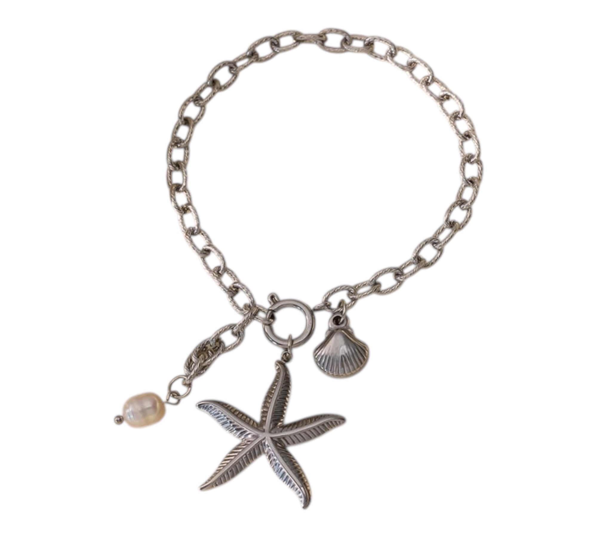 Armband | „Silver ocean“ – J O L I Z A